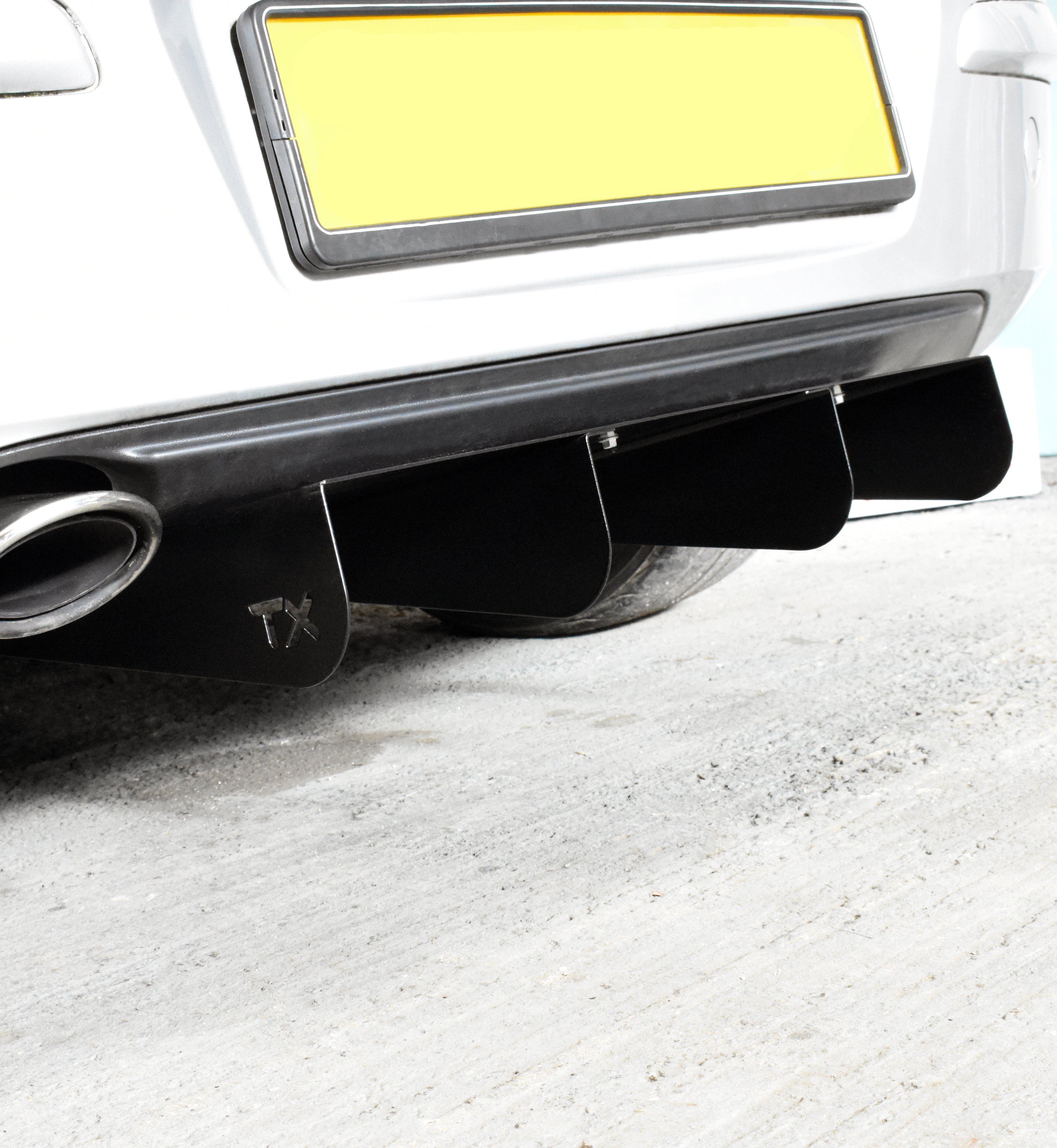 Universal Rear Bumper Diffuser Splitter - Race & Track Cars - TX Autosport
