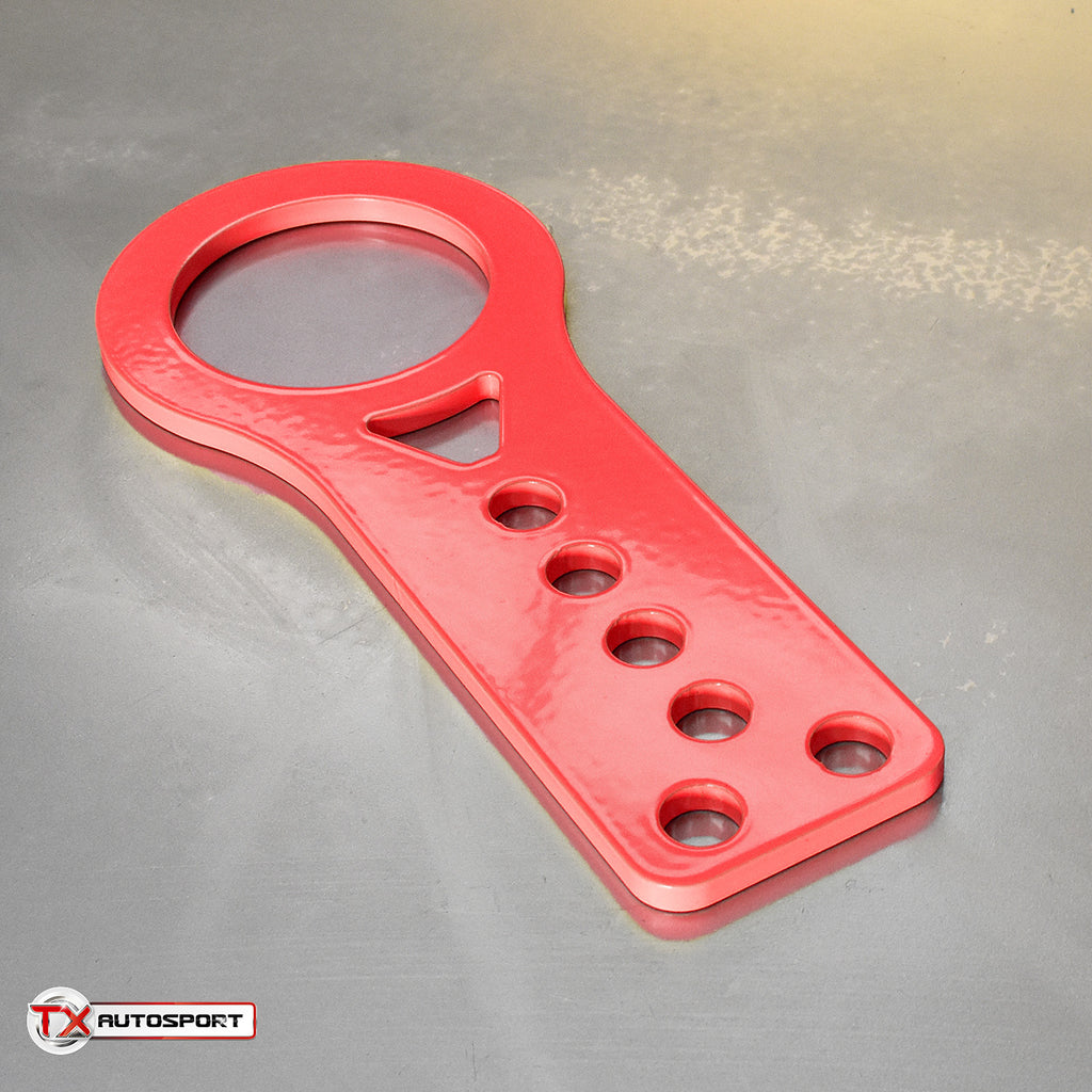 Universal Towing Eye - Flat Design - 190mm, FIA Compliant - TX Autosport