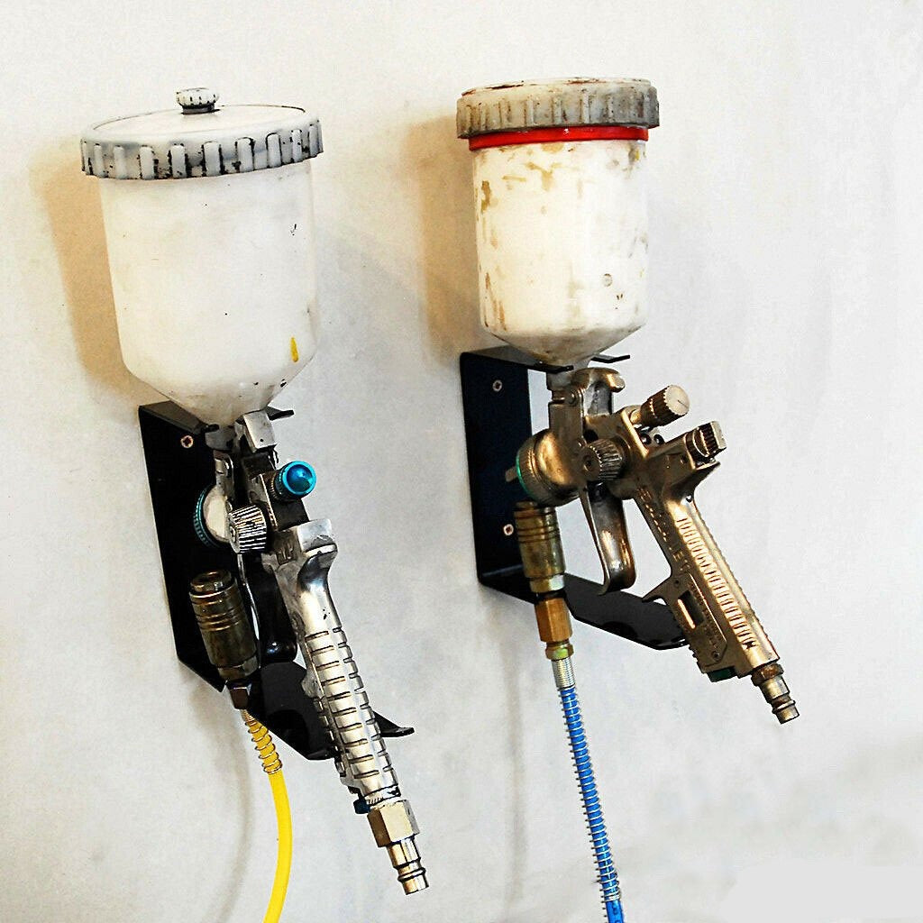 Spray Gun Holder - Wall Mount Installation - MegaMaxx - TX Autosport