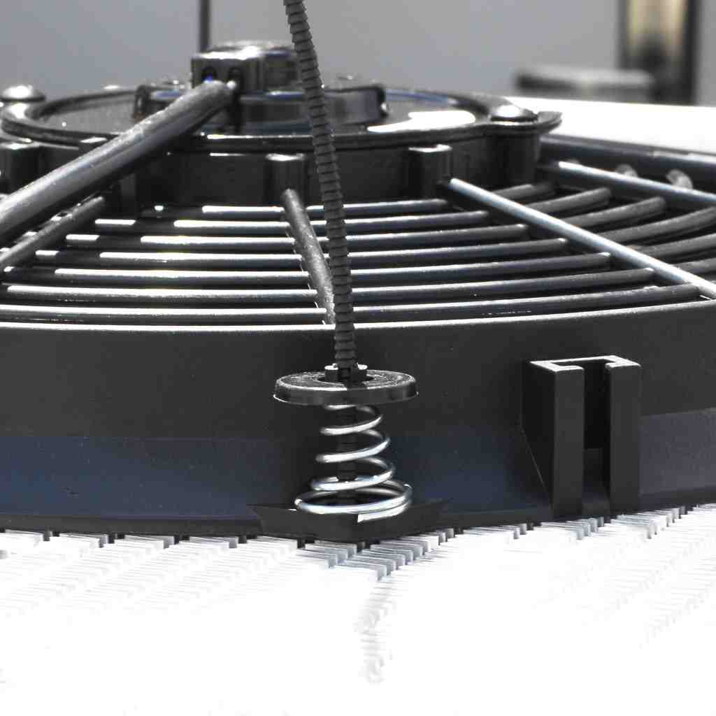 Slimline Radiator Fan Fitting Kit - Pull-Through Core Type - TX Autosport