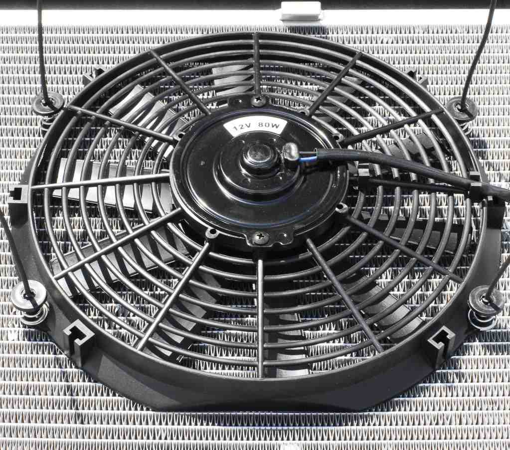 Slimline Radiator Fan Fitting Kit - Pull-Through Core Type - TX Autosport